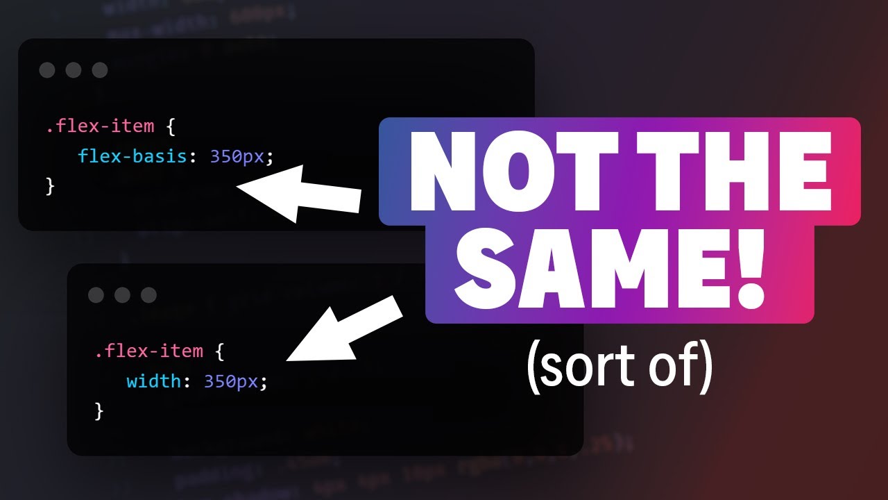 The thing people get wrong about flex-basis