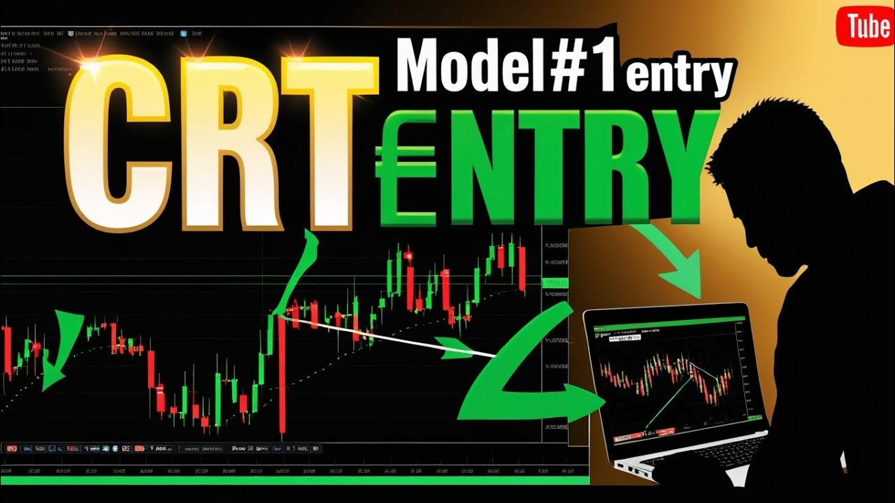 CRT Model #1 Explained | The Easiest Way to Master Your Entry #crt  #model1 #daytrading #ict 