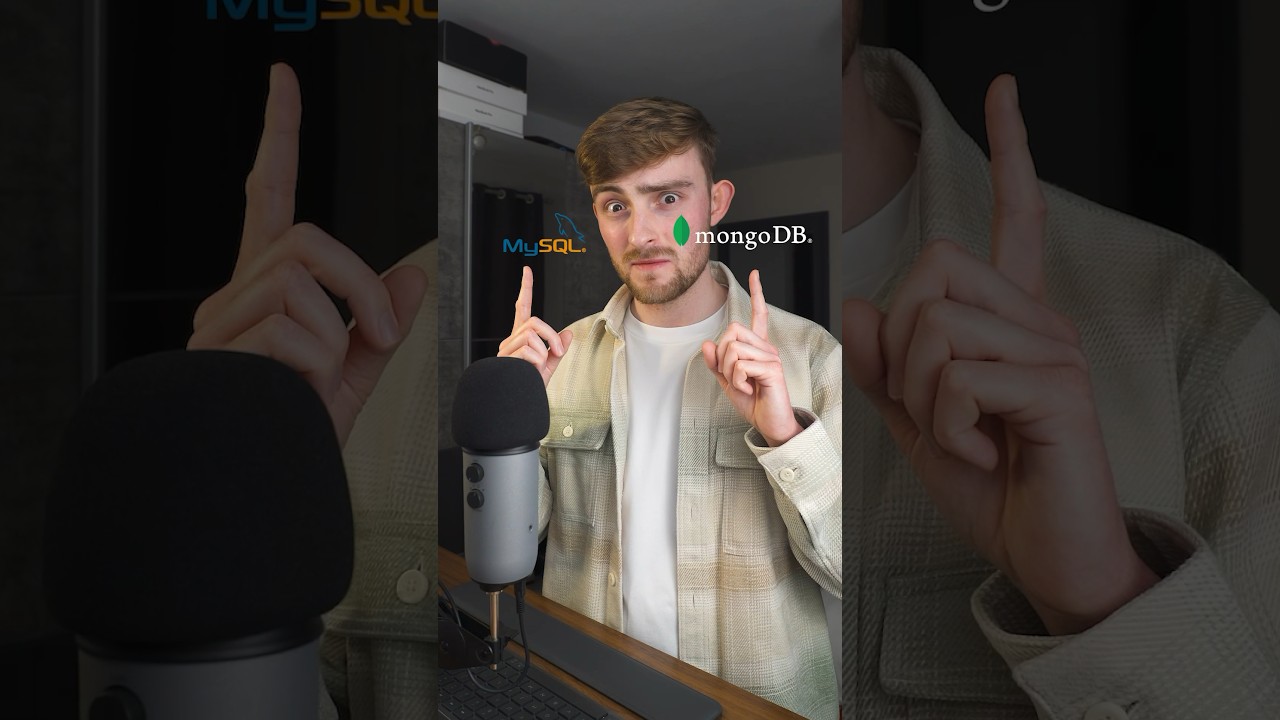 MySQL vs MongoDB! 🤔 Beginner Programmers get stuck on this a lot! #coding #programming