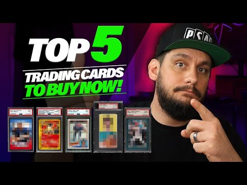 TOP 5 Cards to BUY NOW! Investing in Sports Cards Basketball, Football, Baseball, Hockey and Pokemon