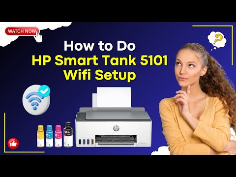 How to Do HP Smart Tank 5101 Printer WiFi Setup? | Printer Tales
