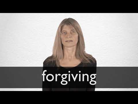 FORGIVING definition and meaning | Collins English Dictionary