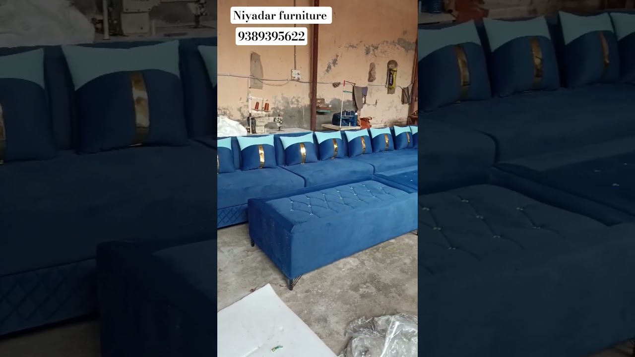 Big corner sofa set #furniture #youtubeshorts