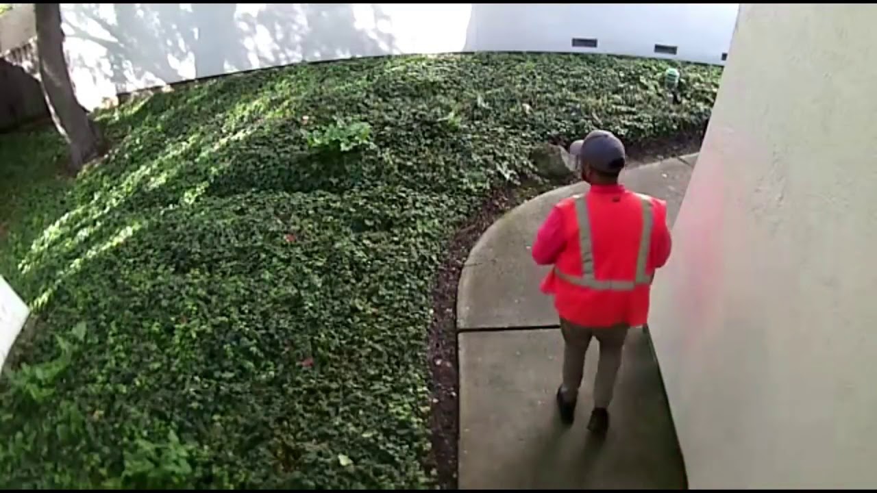 Amazon Delivery Driver Pees on my House!