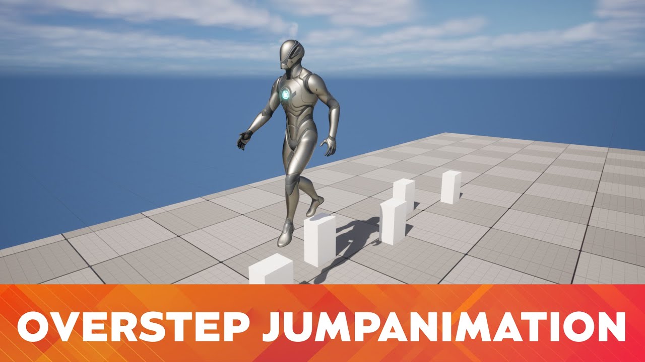 Parkour Over Step Jump Animation | 🎃👻 HALLOWEEN SALE IS LIVE! 👻🎃