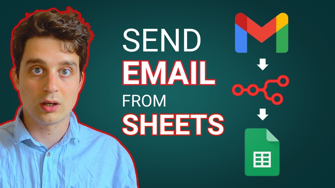 Send Emails From Google Sheets (without any code)