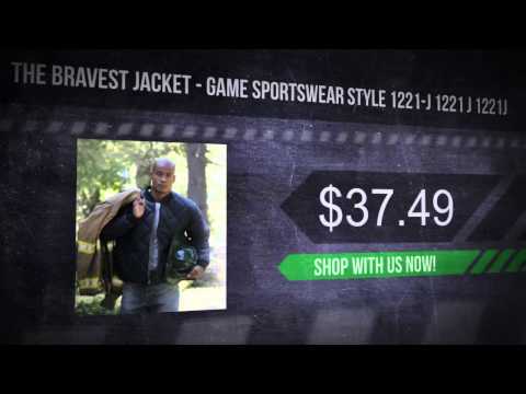 The Bravest Jacket - Game Sportswear Style 1221-J 1221 J 1221J