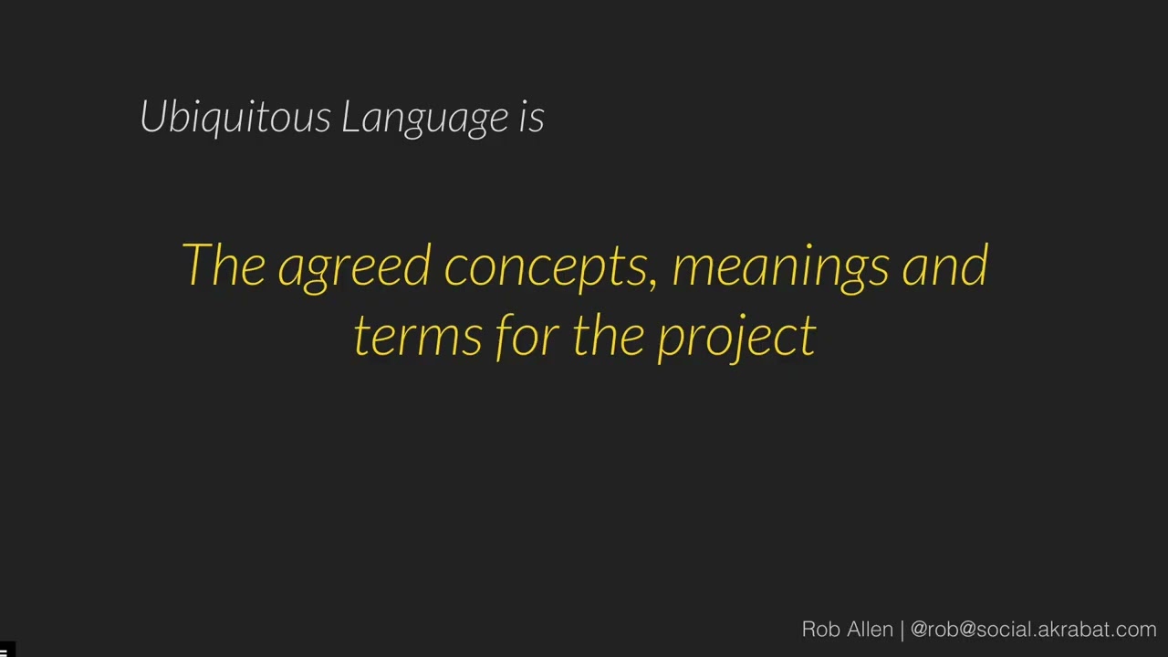 An Introduction to Domain Driven Design - Rob Allen - PHPSW, January 2024