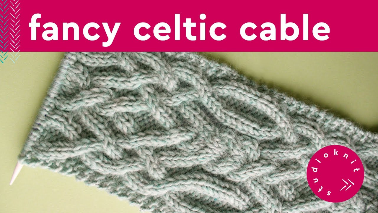 Fancy Celtic Cable Stitch Knitting Pattern