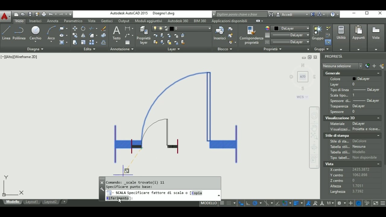 TUTORIAL AutoCAD: Scala con riferimento