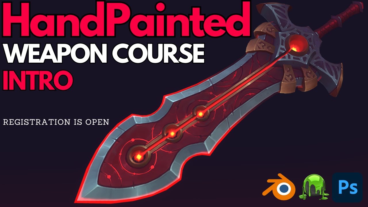 Handpainted Weapon - Mentorship Course
