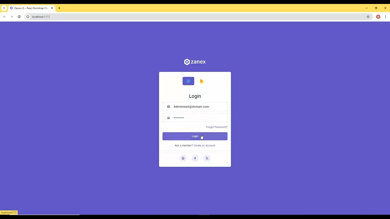 Installation process of Zanex React Typescript - React-bootstrap Admin Dashboard Template.