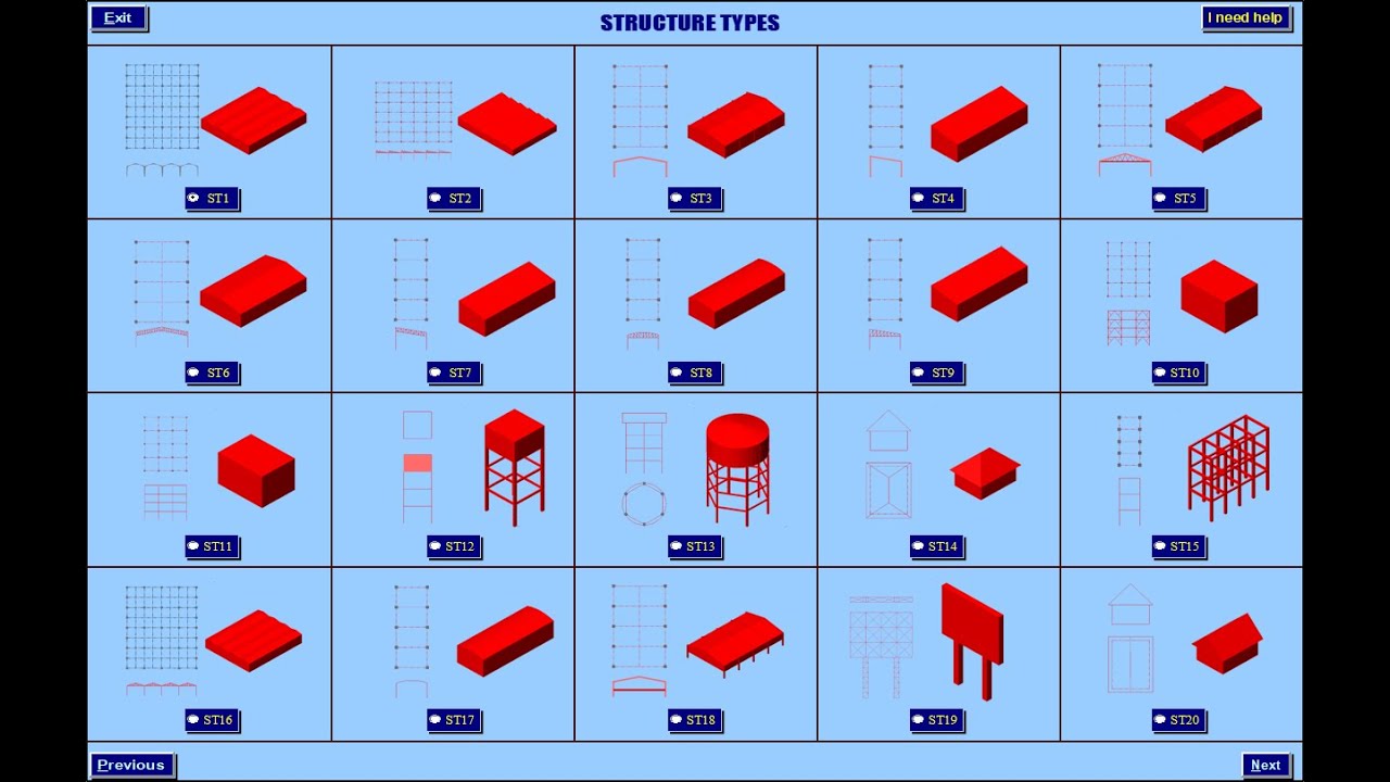 Wind Load to IS875 using StrSof Software
