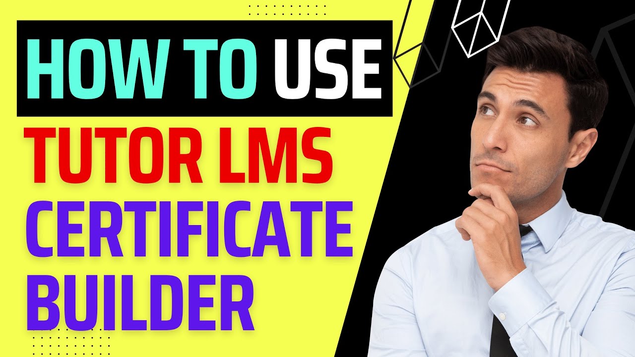 How to Create a Certificate with Tutor LMS Certificate Builder