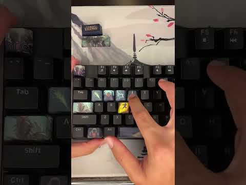 "The New Keycap Design Inspired by League of Legends! ๐ฎ๐ฅ | #GamingSetup"