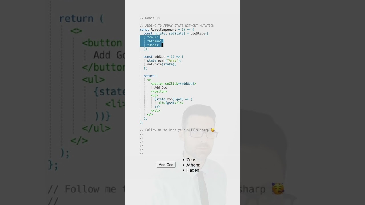 Adding to React.js array state without mutation
