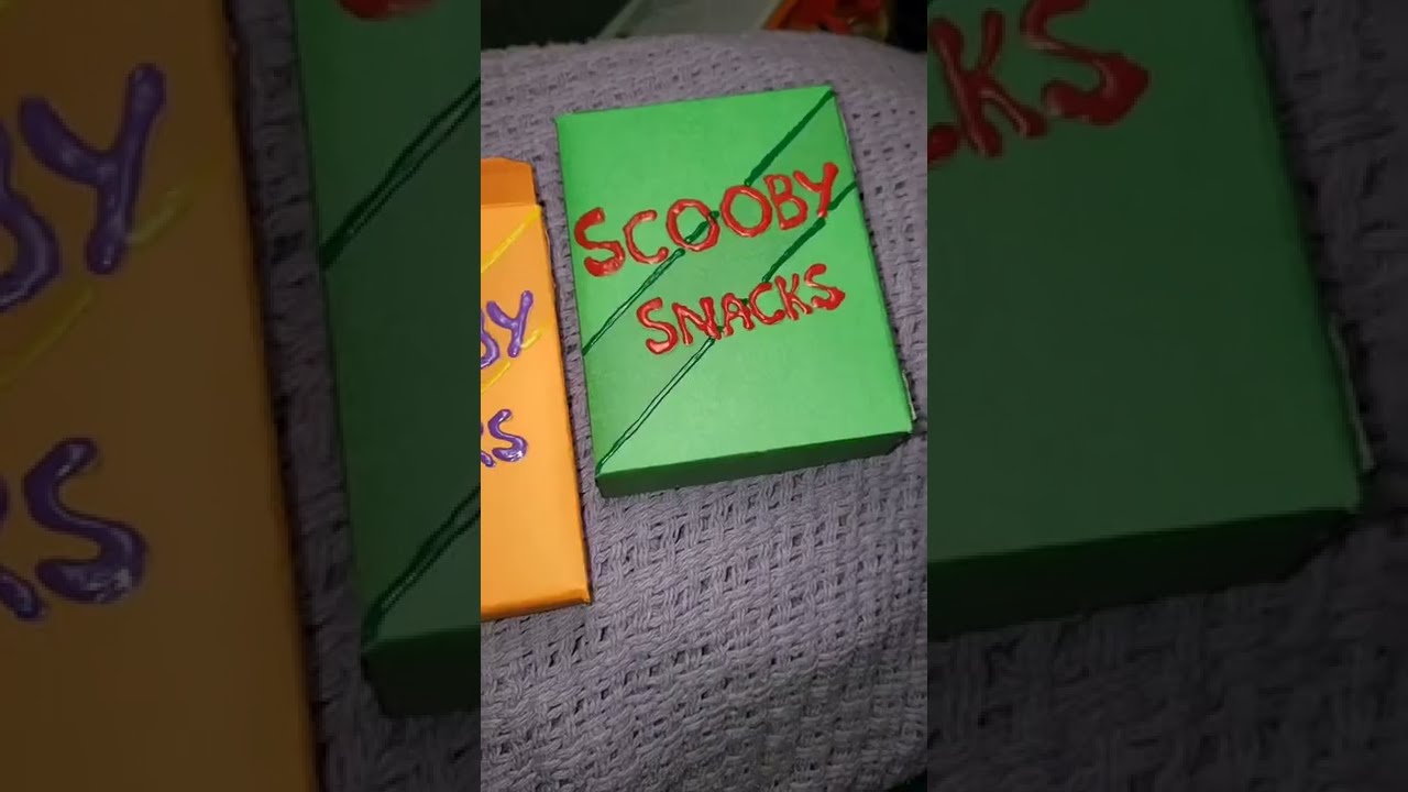 Making Scooby Snack Boxes