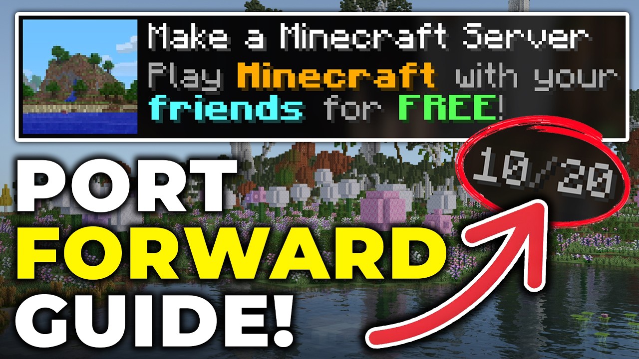 How To Port Forward a Minecraft Server (Complete Guide!)