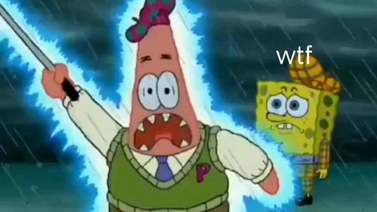 Patrick gets hit by lightning INTENSE EARRAPE
