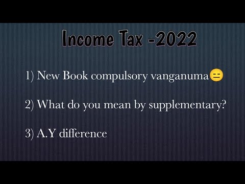 Discuss about CMA Intermediate Direct Taxation study material |Old vs New Book