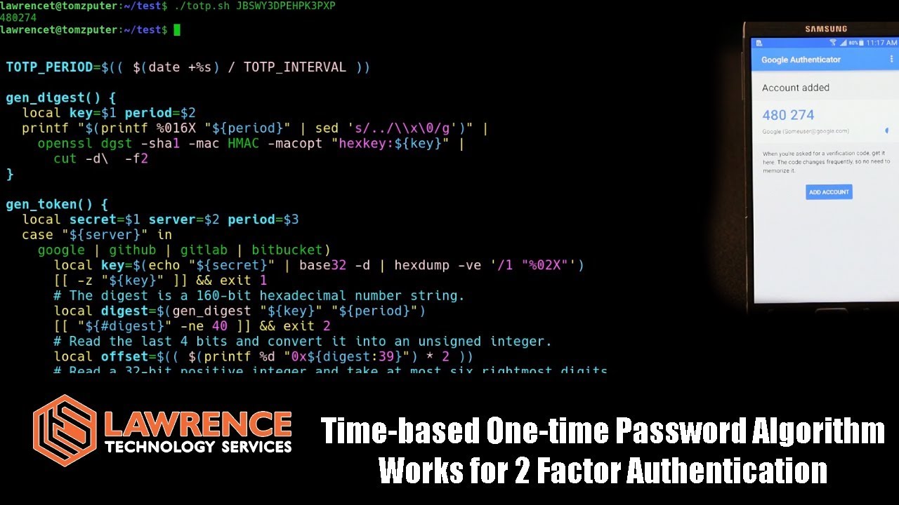 How TOTP  (Time-based One-time Password Algorithm) Works for 2 Factor Authentication