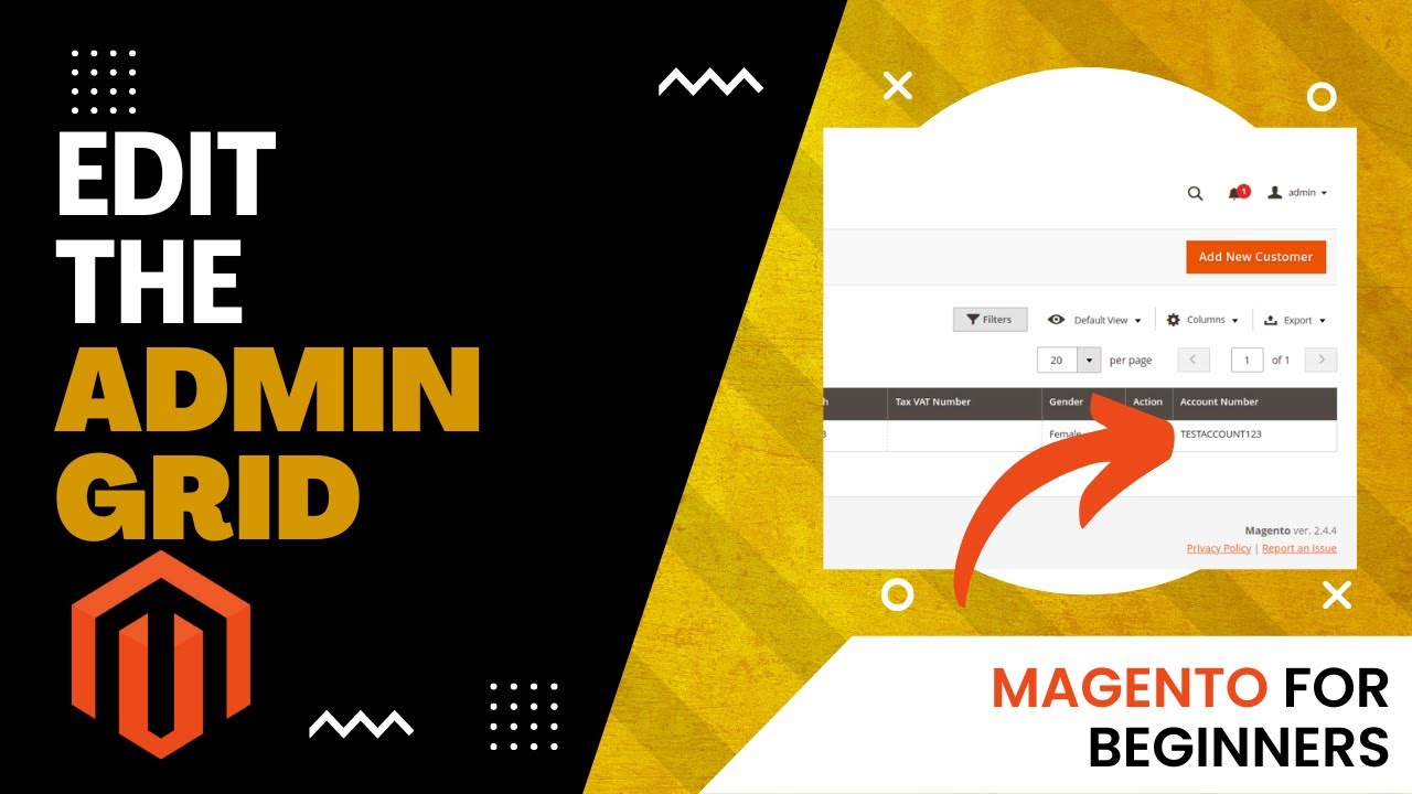 Edit the admin grid Magento 2 Modules for beginners