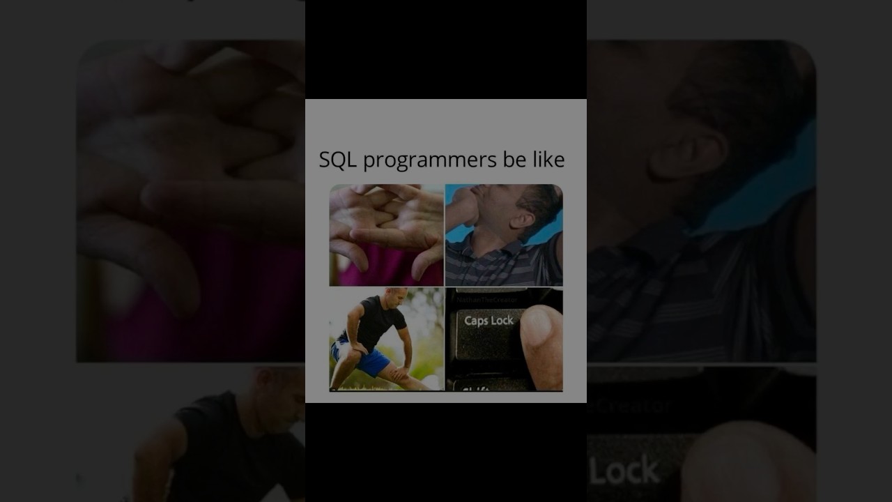 SQL Programmers Be like #memes  #sql #programmers #computer #funny
