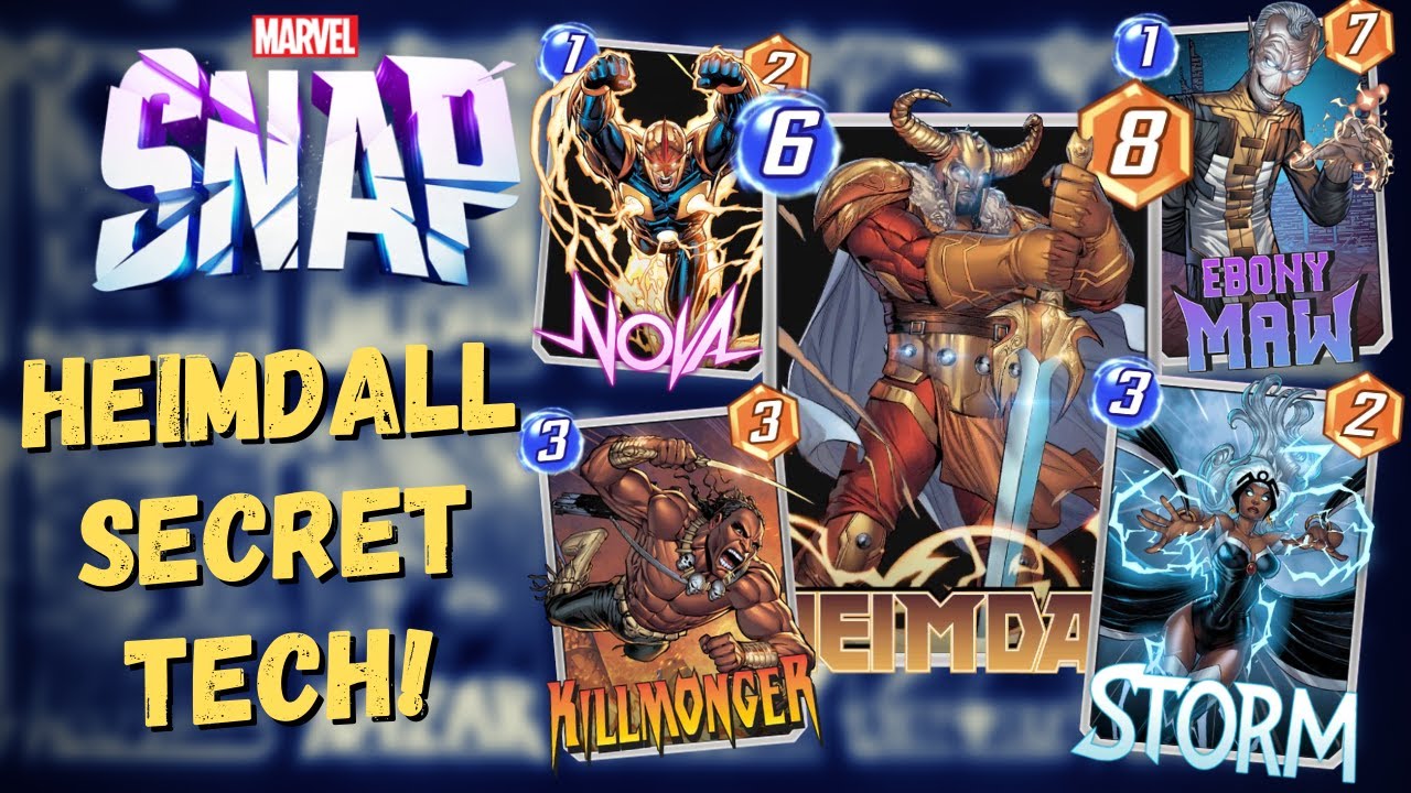 Insane Variants for Heimdall Movement | Infinite Deck Guide Marvel Snap
