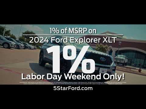 Sam Pack - Five Star Ford - North Richland Hills - Labor Day 2024