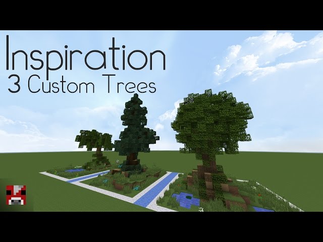 3 Custom Trees! Minecraft Map