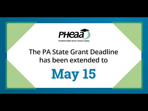 PHEAA Virtual Media Call to Alert Students to Apply for PA State Grant Program