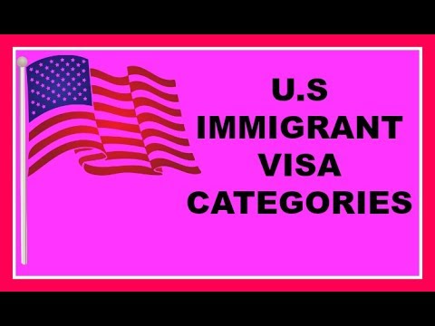 U.S. Immigrant Visa Categories