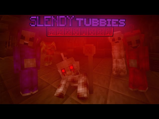 Slendytubbies survival V3 bedrock (1.21.30 support) Minecraft Mod