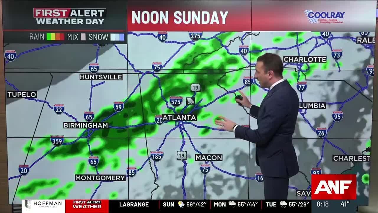 First Alert Forecast: Several chances for rain in the next week
