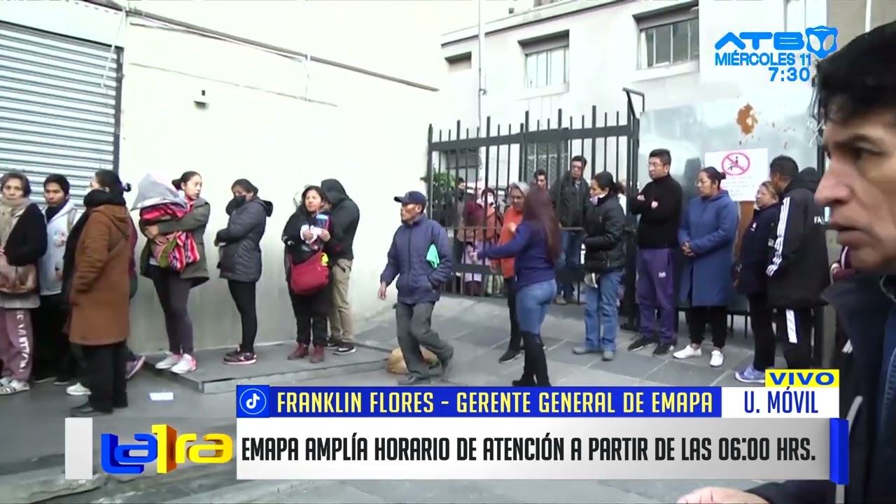 EMAPA amplía horarios de atención - ATB Digital