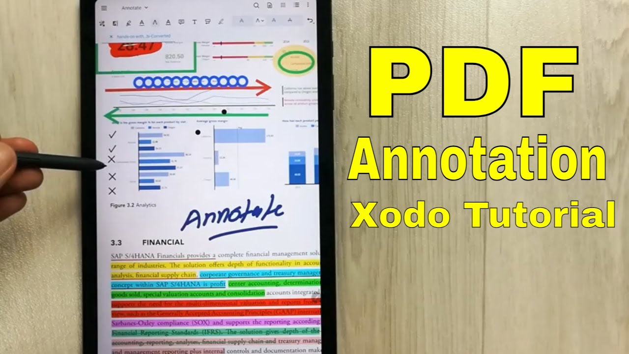 How To Annotate PDF On Android - Xodo PDF Annotation Tutorial