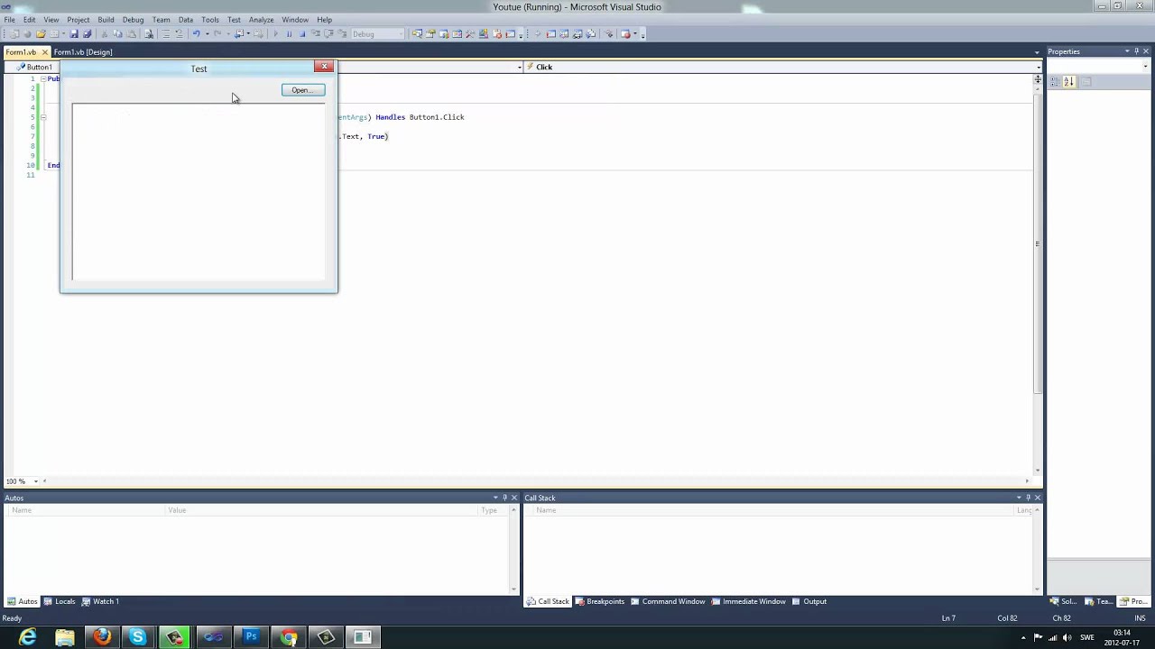 Visual Basic Tutorial #18 - Using the SaveFileDialog