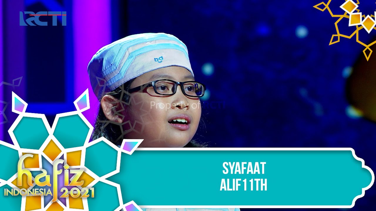 HAFIZ INDONESIA 2021 TARTIL Alif 11th Q S Al Qamar 1 12
