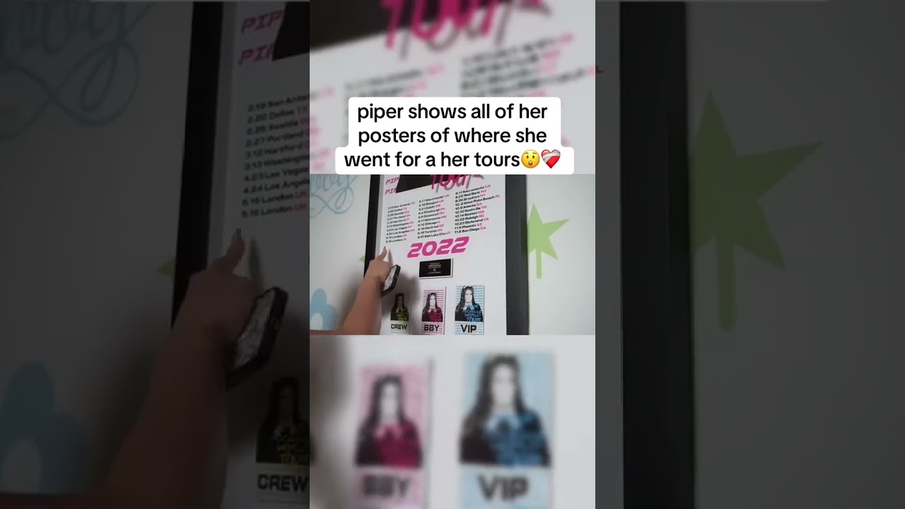 Piper Rockelle Shows Off Her Posters