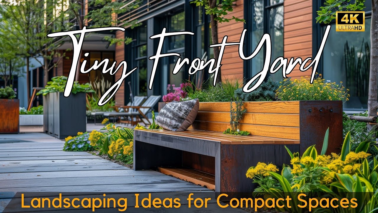 Transform Your Tiny Front Yard: Innovative Landscaping Ideas for Compact Spaces and Outdoor Retreats