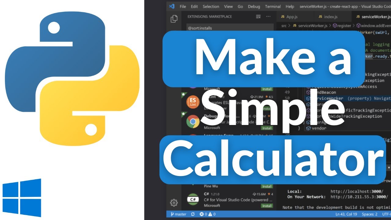 Build a Simple Calculator Using Python | Beginner Python Project