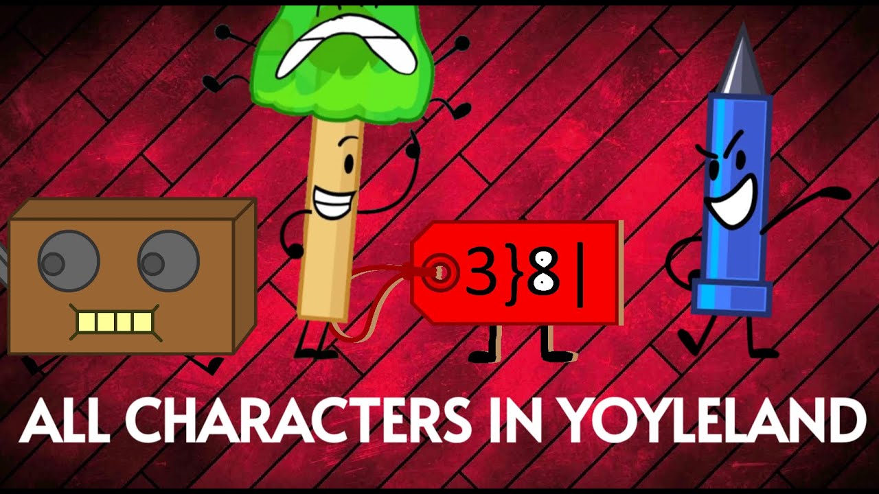 Find The BFB Characters: All Yoyleland Characters