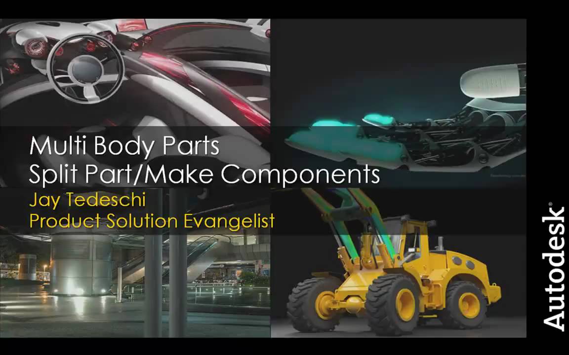Autodesk Inventor, Multi-Body Assembly Workflow