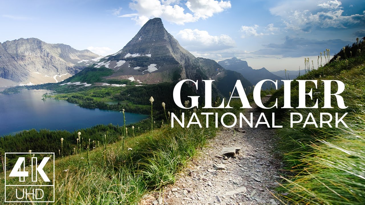 Fascinating Landscapes of Glacier National Park - 4K Scenic Wallpapers Slideshow (no music)