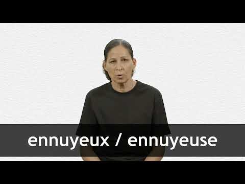 English Translation of “ENNUYEUX” | Collins French-English Dictionary