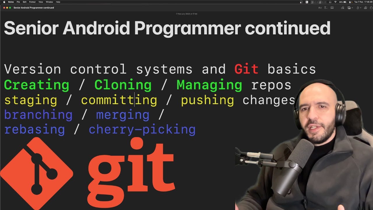 Senior Android Developer Checklist: Git