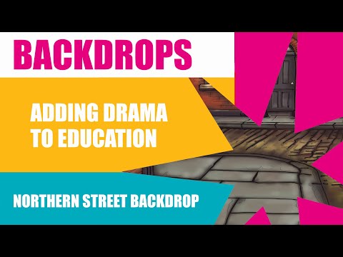 Digital projected stage backdrops. Theatre scenery, Scenic Backdrops ...