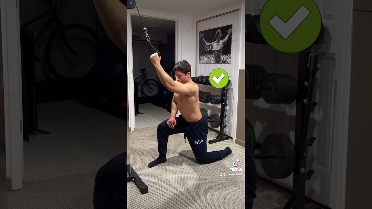 Can’t feel your LATS during pulldowns? DO THIS!