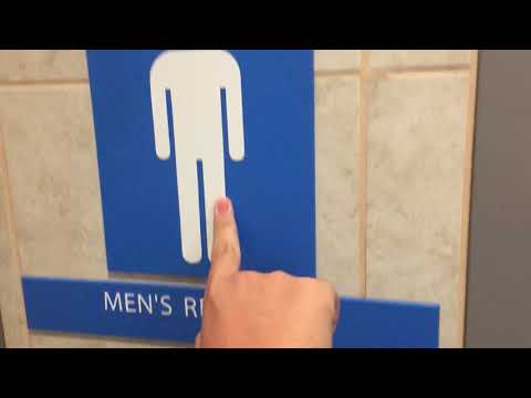 Bathroom Tour Walmart Commodes Men’s Restroom Toto Flush Zurn Toilet