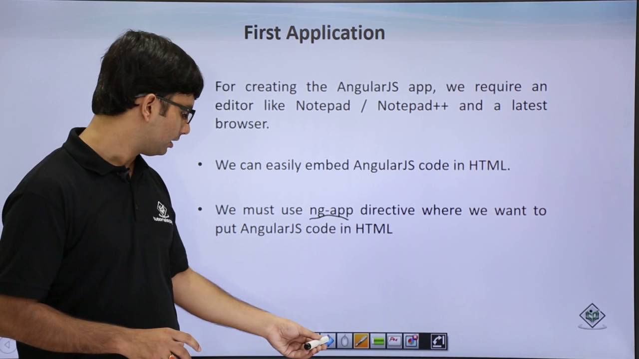 First program in AngularJS